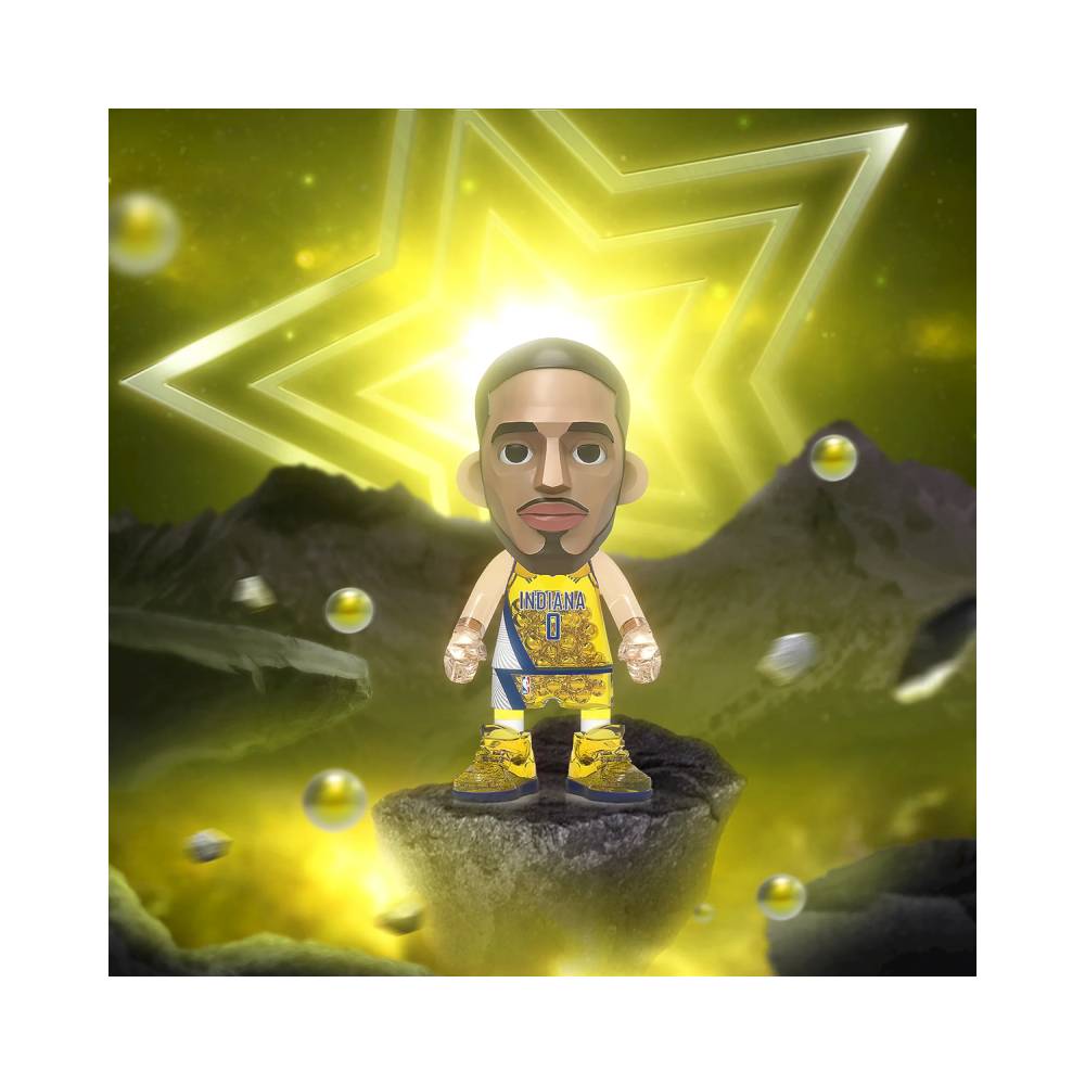 AcePlayer 王牌化身 公仔 MINI MONEY BALL系列 溜馬隊 Tyrese Haliburton #0 APMB-TH01P ...