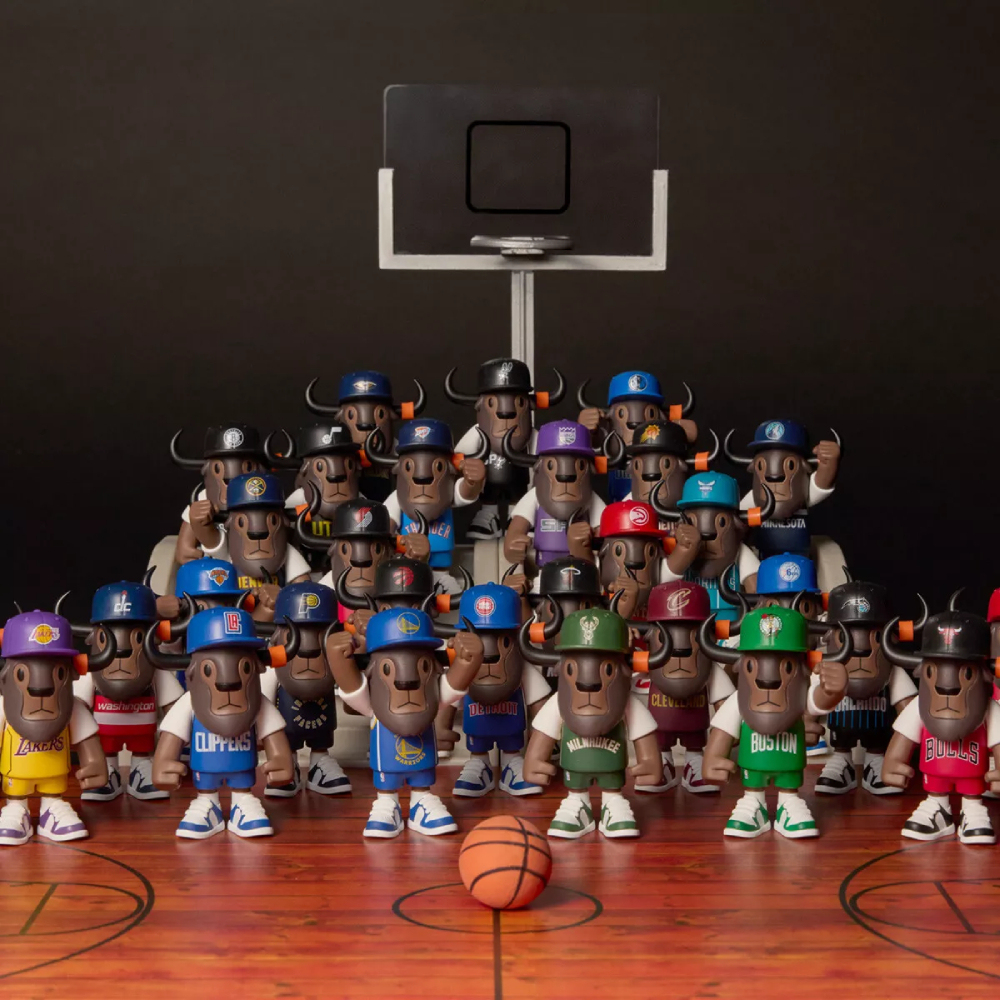 New Era NBA MINI BUFFALO FIGURE 模型 盲盒公仔 NE13805040│NBA Store線上商店