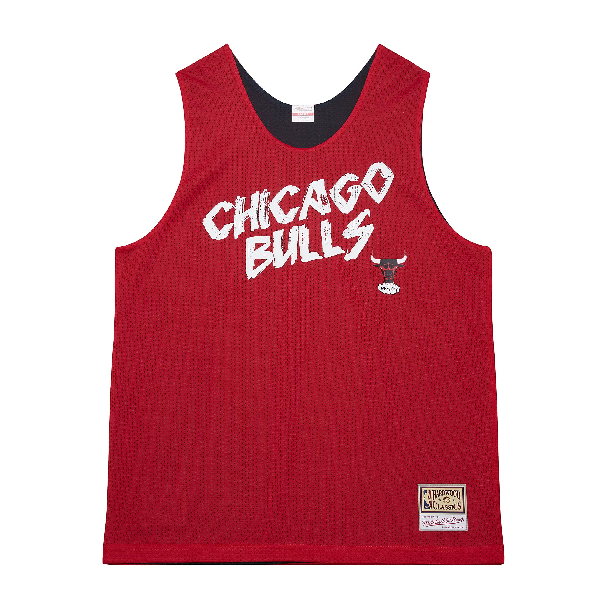 M&N TEAM GLORY REVERSIBLE MESH 雙面背心 公牛隊 TP10120-CBUBLCK│NBA Store線上商店