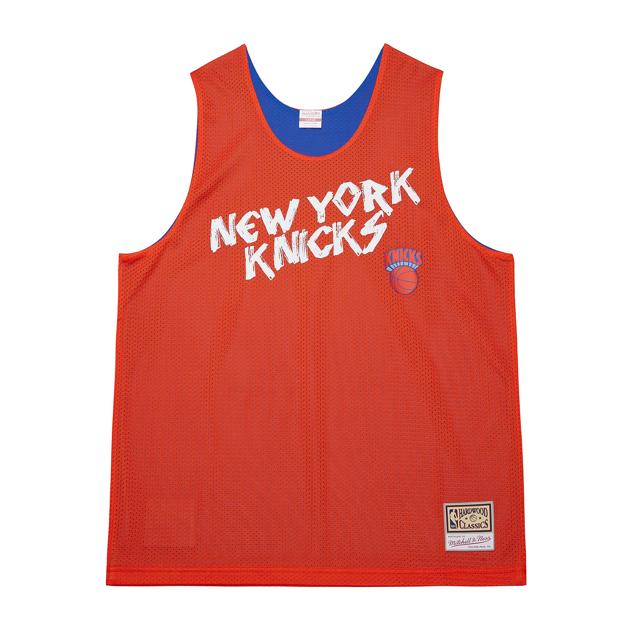 M&N TEAM GLORY REVERSIBLE MESH 雙面背心 尼克隊 TP10120-NYKBLUE│NBA Store線上商店