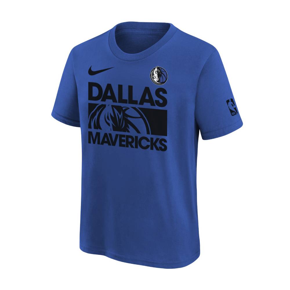 NIKE NBA 青少年 球隊短袖上衣 獨行俠隊 WZ2B7NBFF-MAV│NBA Store線上商店